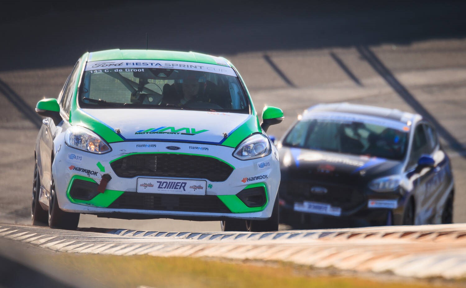 Gros plan sur le Rookie Calvin de Groot! - Ford Fiesta Cup BE