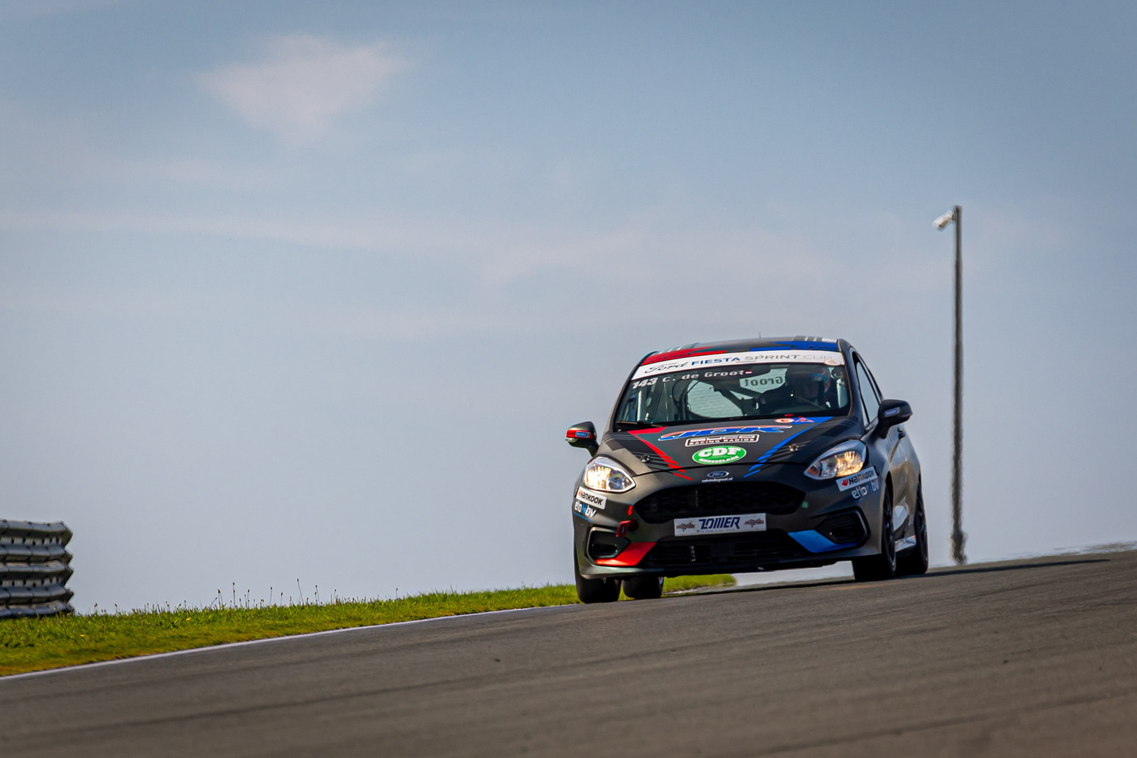 Tomas De Backer naar pole position - Ford Fiesta Cup BE